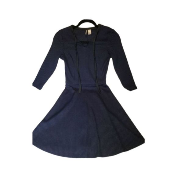 Divided | Dresses | Hm Divided Womansnavy Blue Dress Size 4 | Poshmark